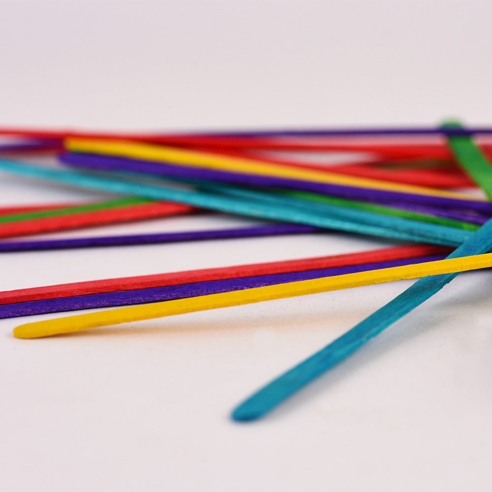 Wood Skinny Sticks 140 x 5 x 1 mm Bag x 120 Unt – Bambary