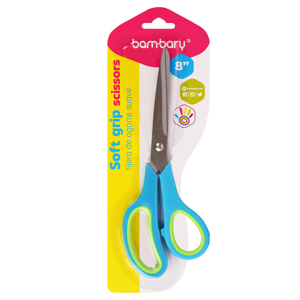 Scissor Ergonomic Soft Grip 8" – Bambary